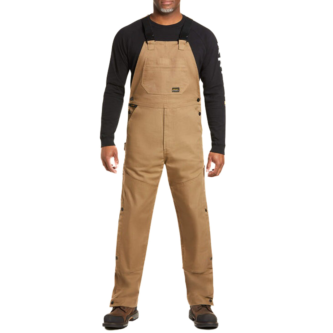 Ariat Men's Rebar Dura Canvas Unlined Bib Overalls | Lammle's – Lammle ...