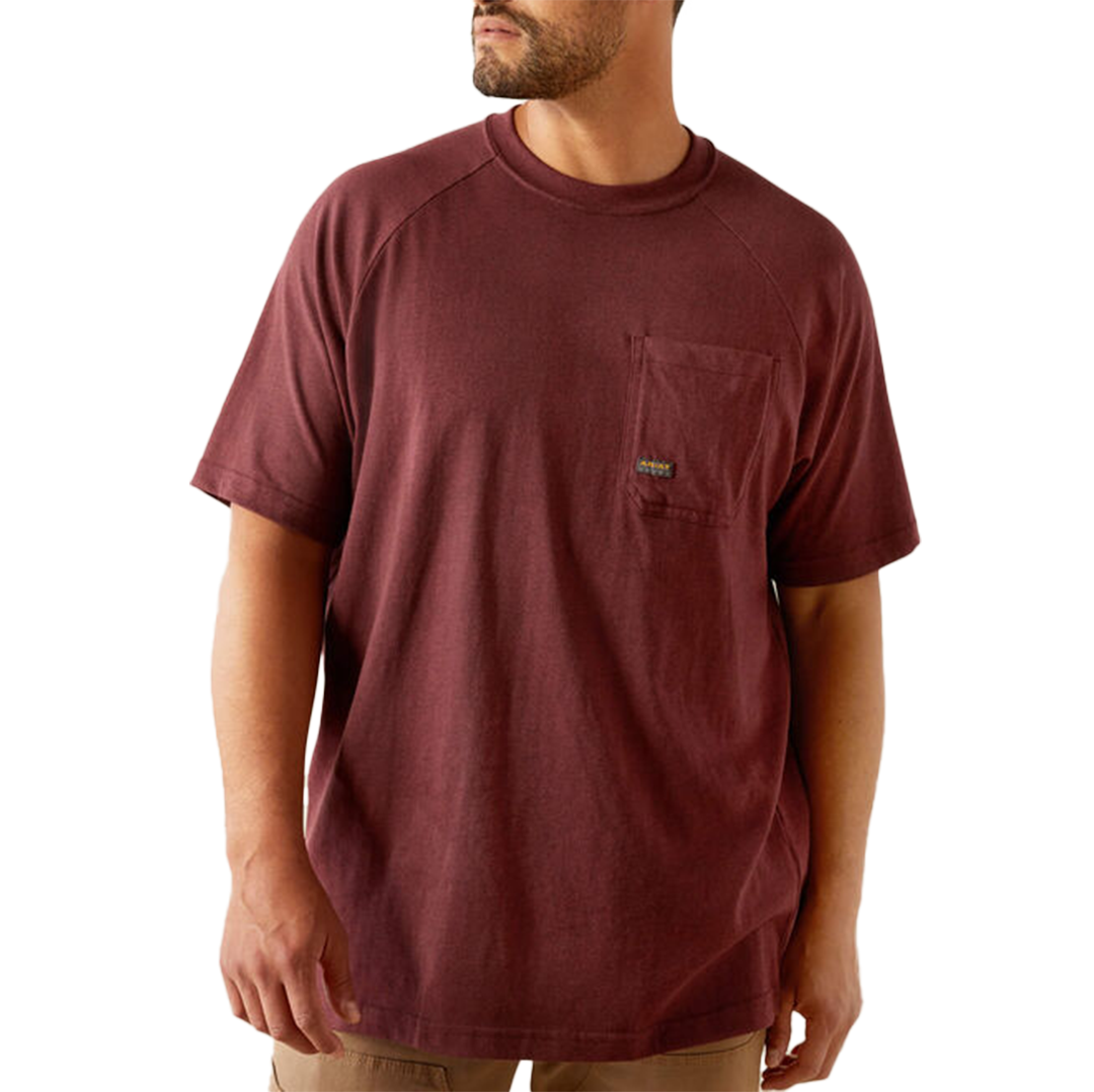 Ariat Men's Rebar Cotton Strong Hardhead T-Shirt | Lammle's – Lammle's ...