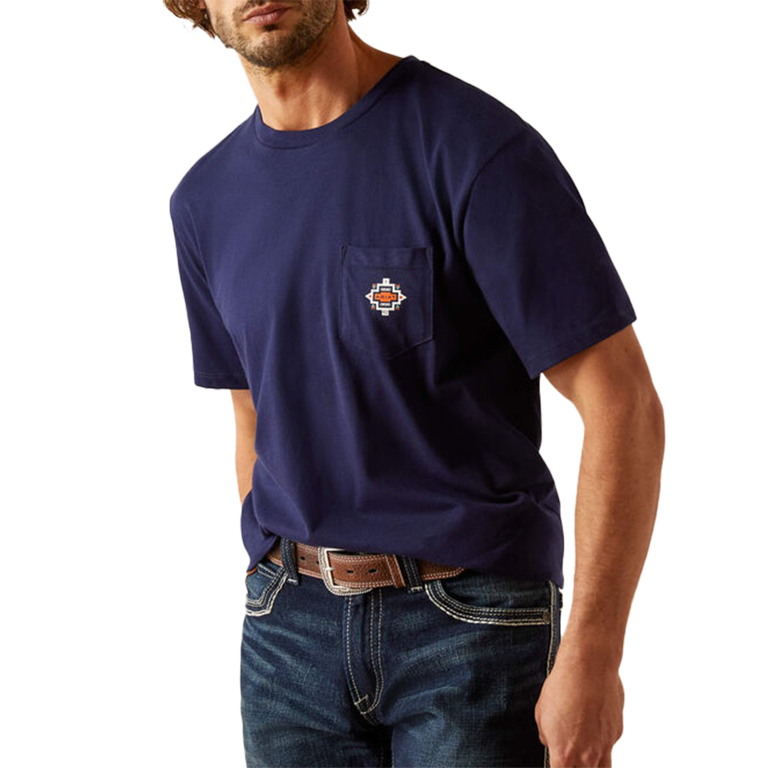 Ariat Men's Southwest Pocket T-Shirt | Lammle's – Lammle's Western Wear