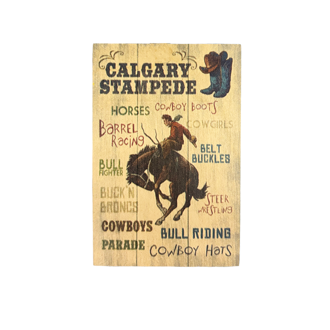 Calgary Stampede Wood Magnet | Lammle's – Lammle's Western Wear