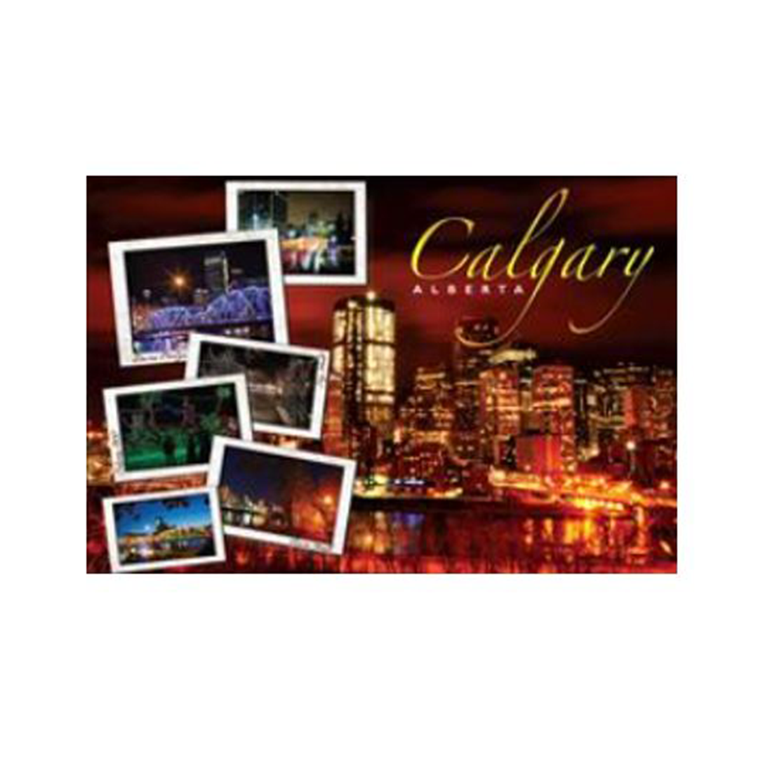Postcard Souvenirs Calgary Night View Card | Lammle's – Lammle's ...