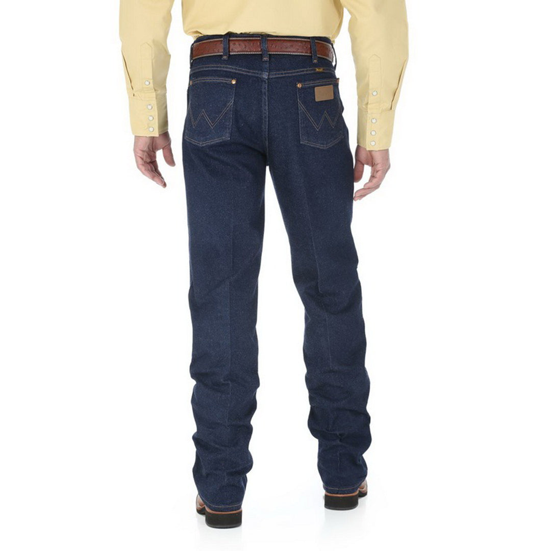 Wrangler Men's Cowboy Cut Navy Stretch Bootcut Jeans | Lammle's ...