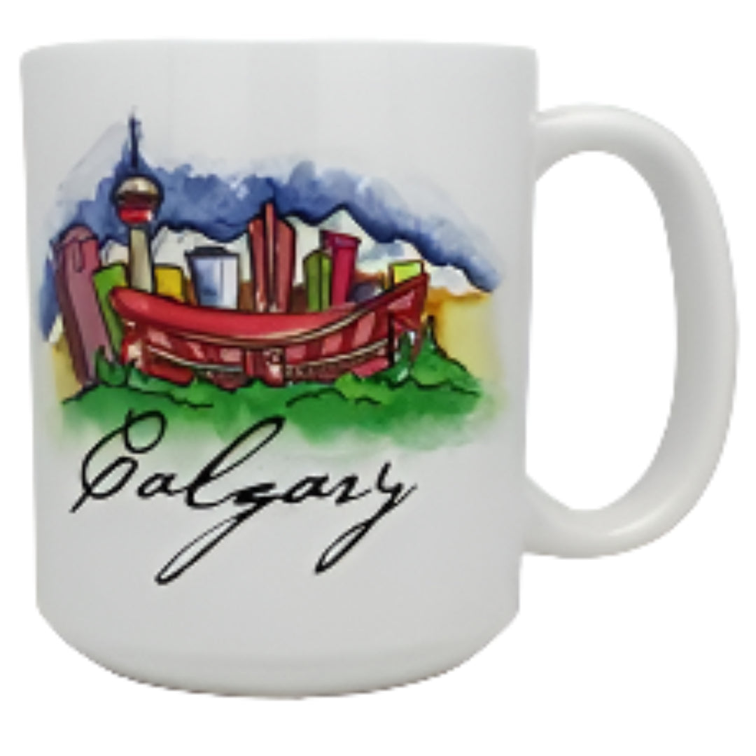 Postcard Souvenirs Calgary Photo Print Mugs | Lammle's – Lammle's ...