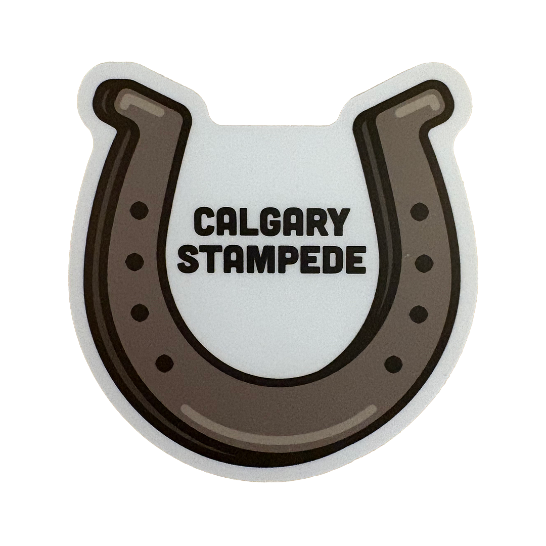 Calgary Stampede Horse Shoe Sticker | Lammle's – Lammle's Western Wear