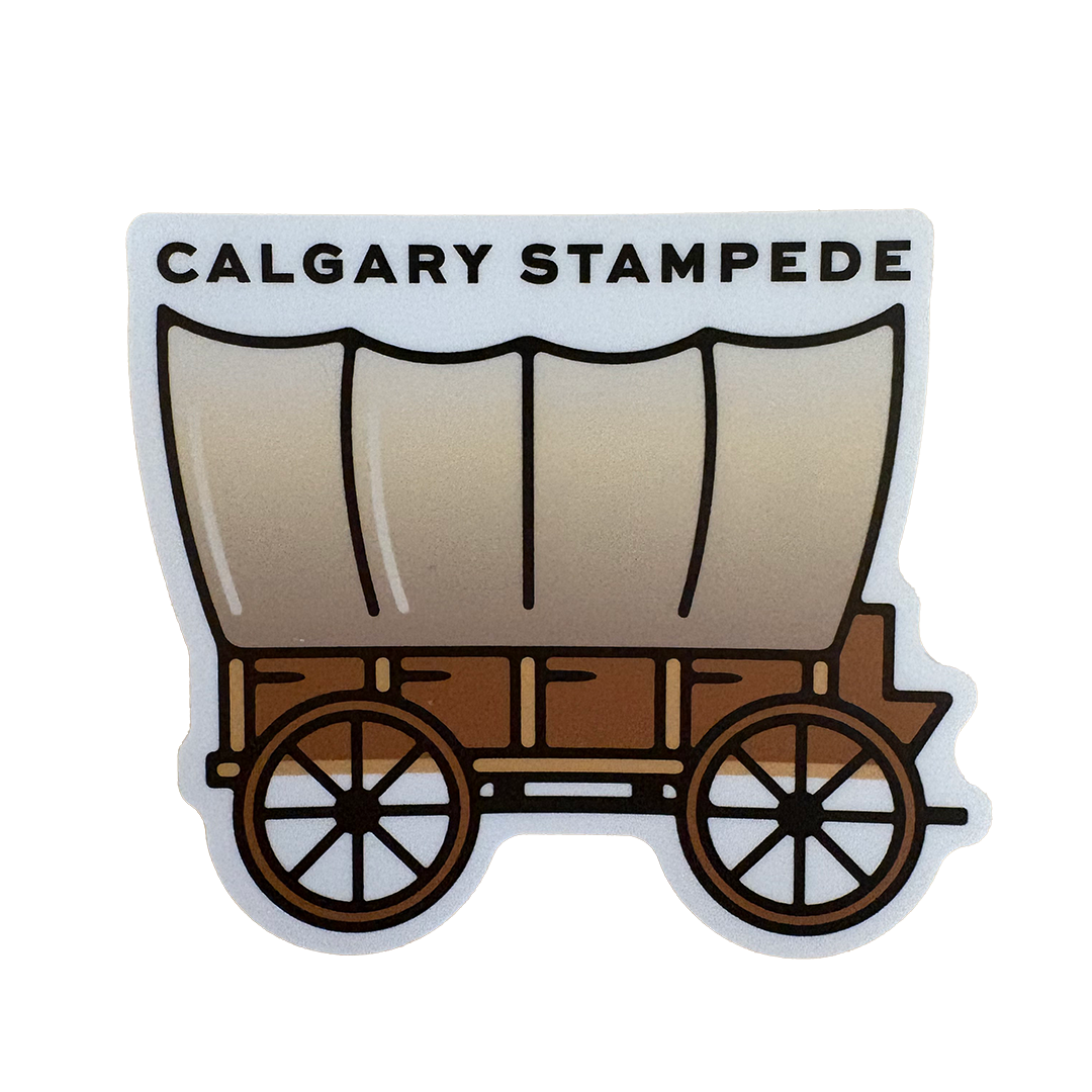 Calgary Stampede Wagon Sticker | Lammle's – Lammle's Western Wear