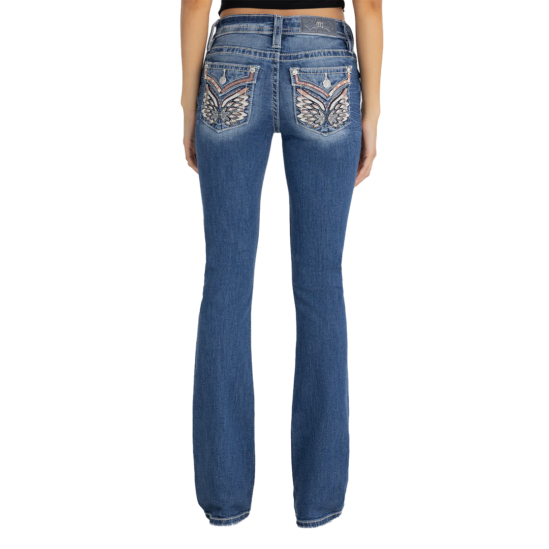 Miss Me Women's Hillary Wings Bootcut Jeans | Lammle's – Lammle's ...