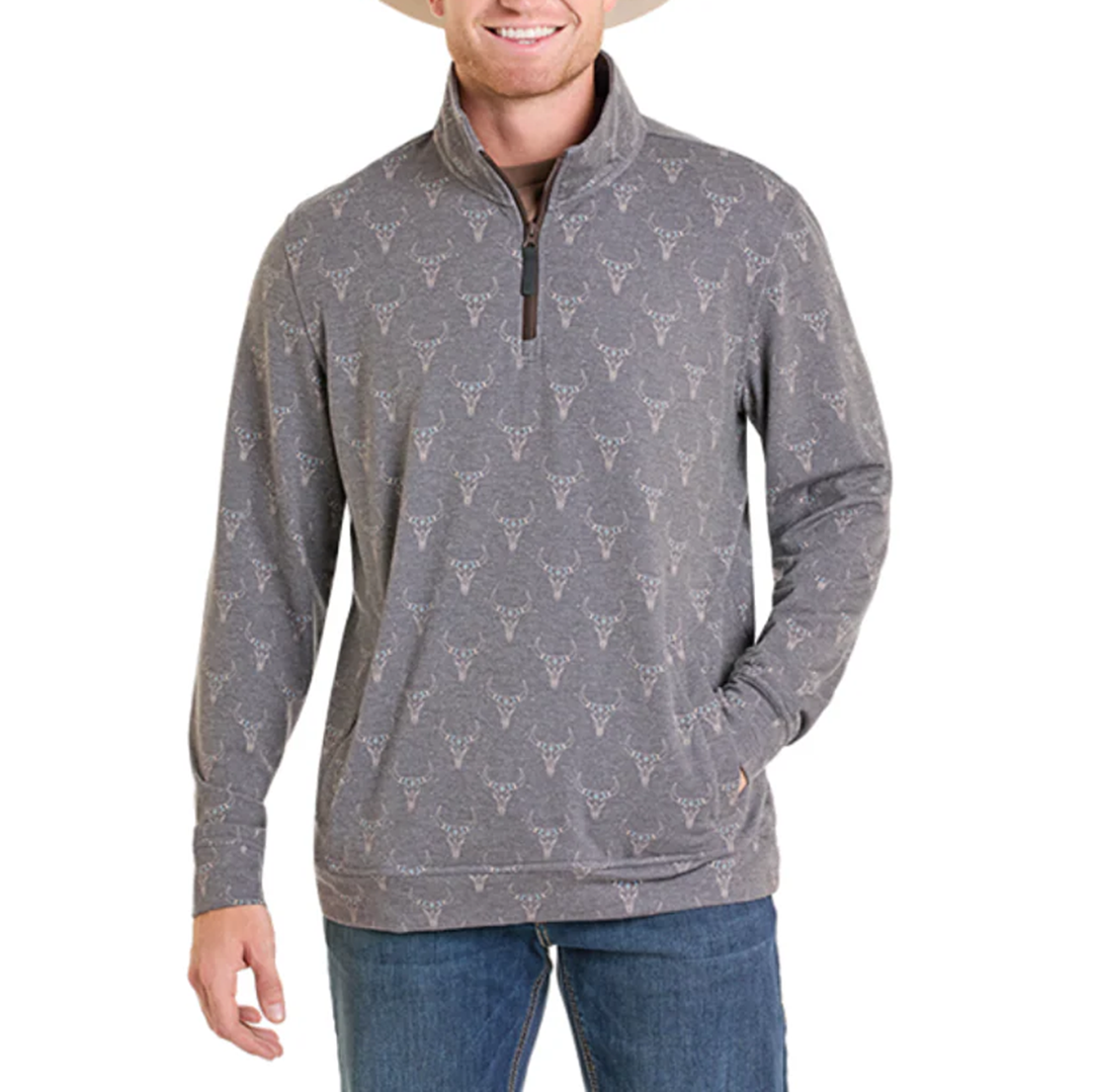 Rock & Roll Denim Men's Longhorn Pullover | Lammle's – Lammle's Western ...