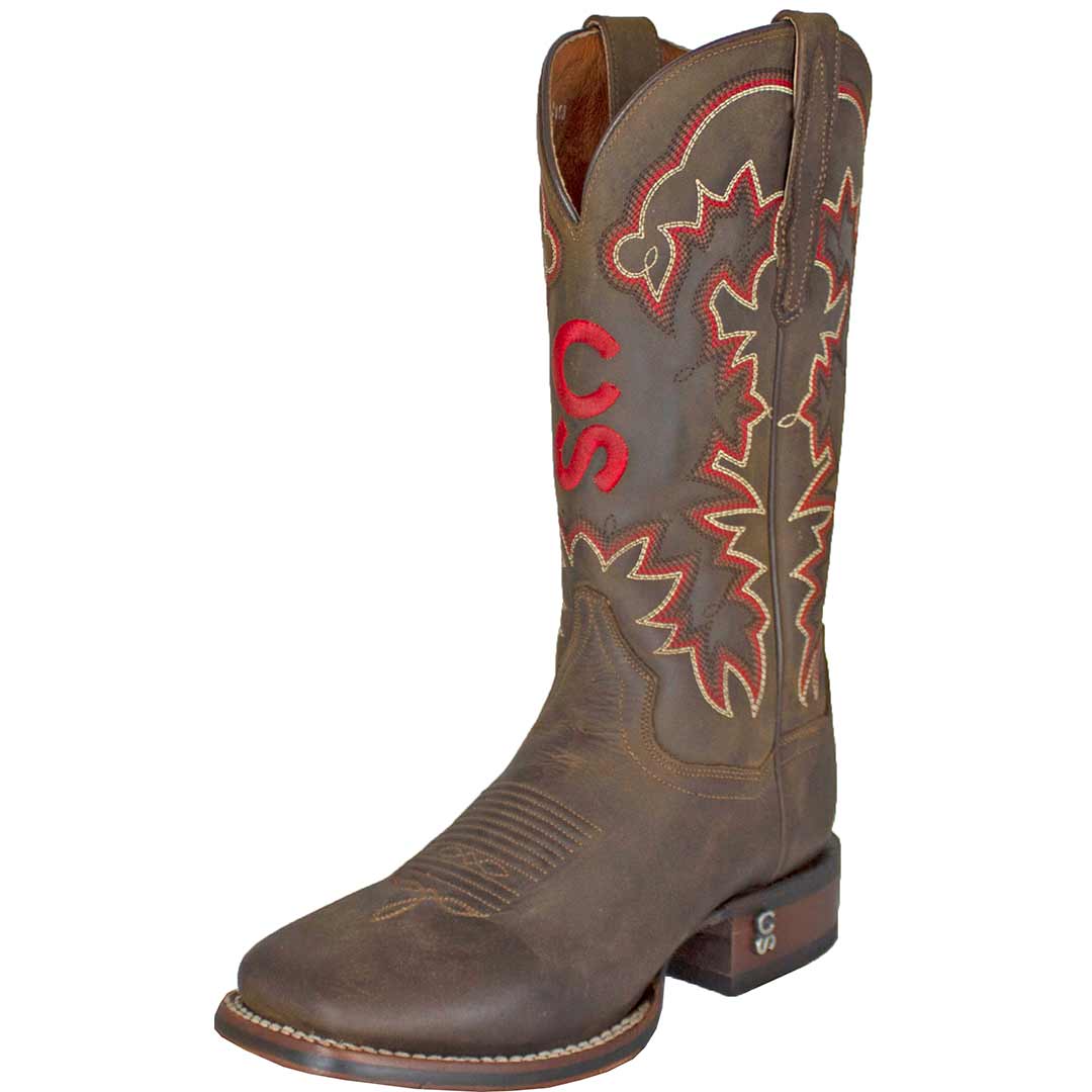 Dan Post Men's CS Stitch Square Toe Cowboy Boots | Lammle's – Lammle's ...