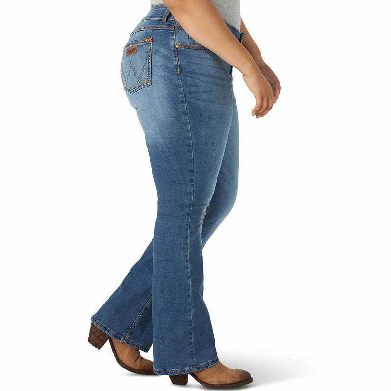 Wrangler Women's Retro Mae Mid Rise Bootcut Jeans | Lammle's