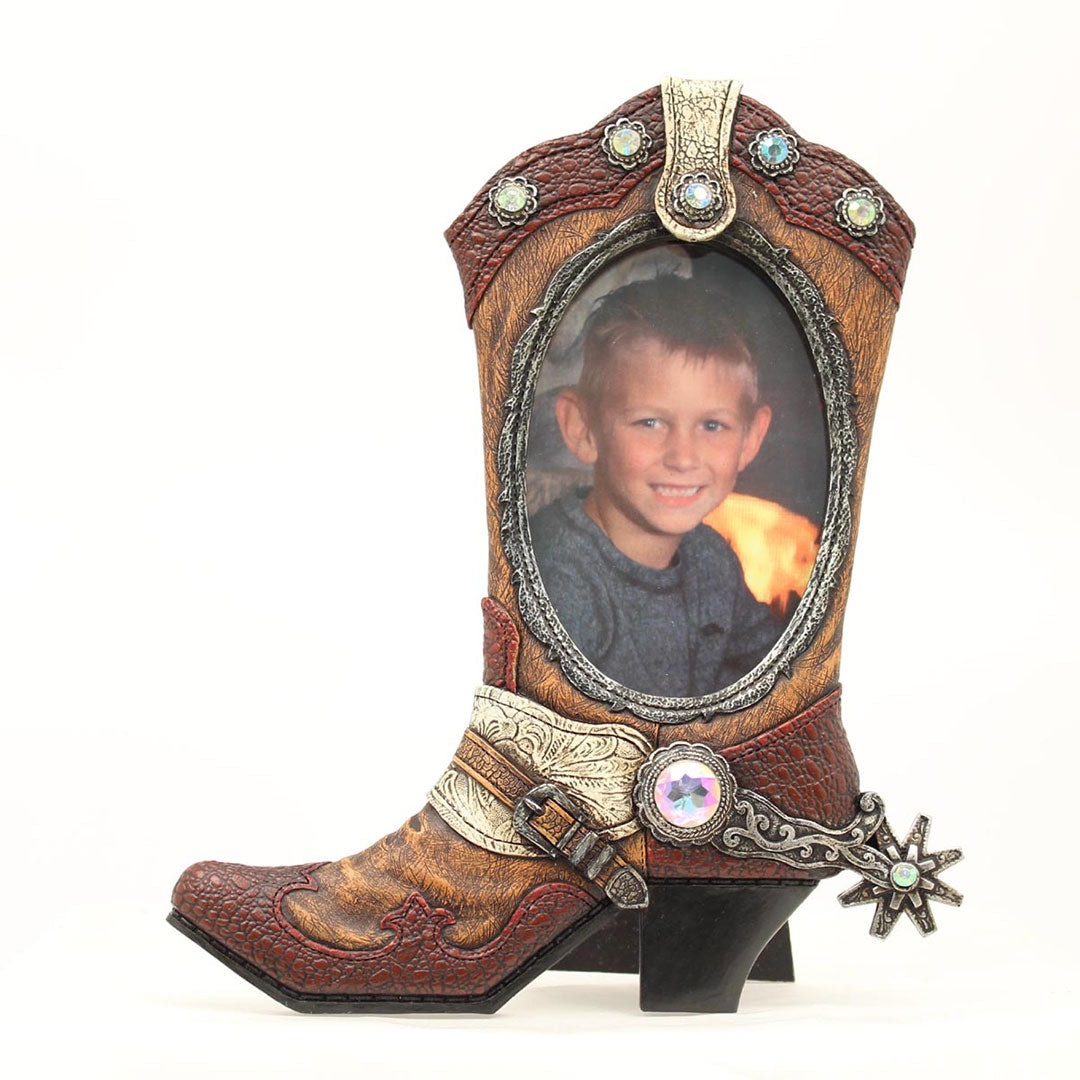 Western Moments Cowboy Boot Picture Frame | Lammle's – Lammle's Western ...