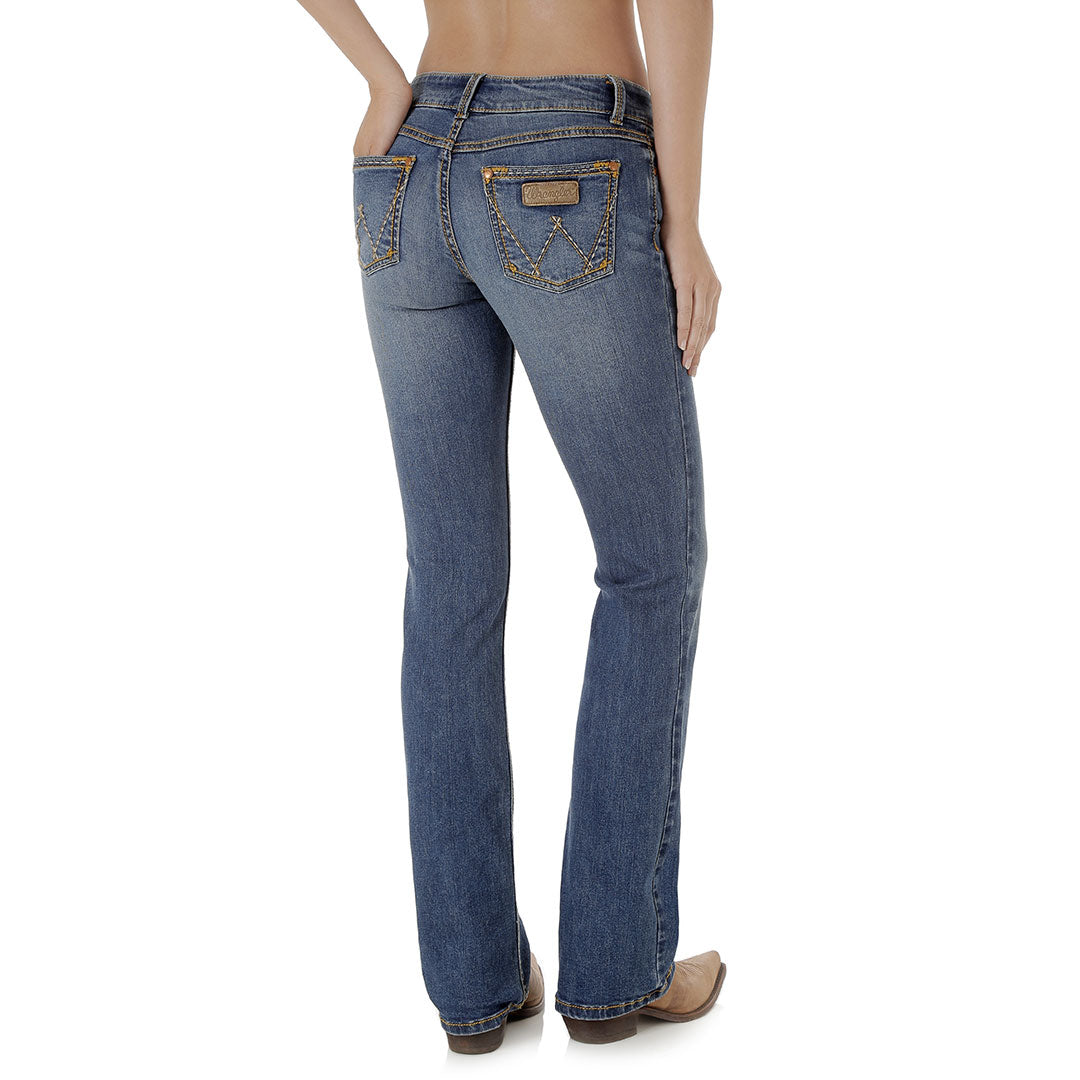 Wrangler Women's Retro Mae Mid Rise Bootcut Jeans | Lammle's – Lammle's Western Wear