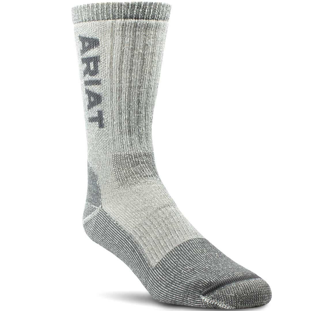 Ariat Work Mid-Weight Merino Wool Steel Toe Socks | Lammle's – Lammle's ...