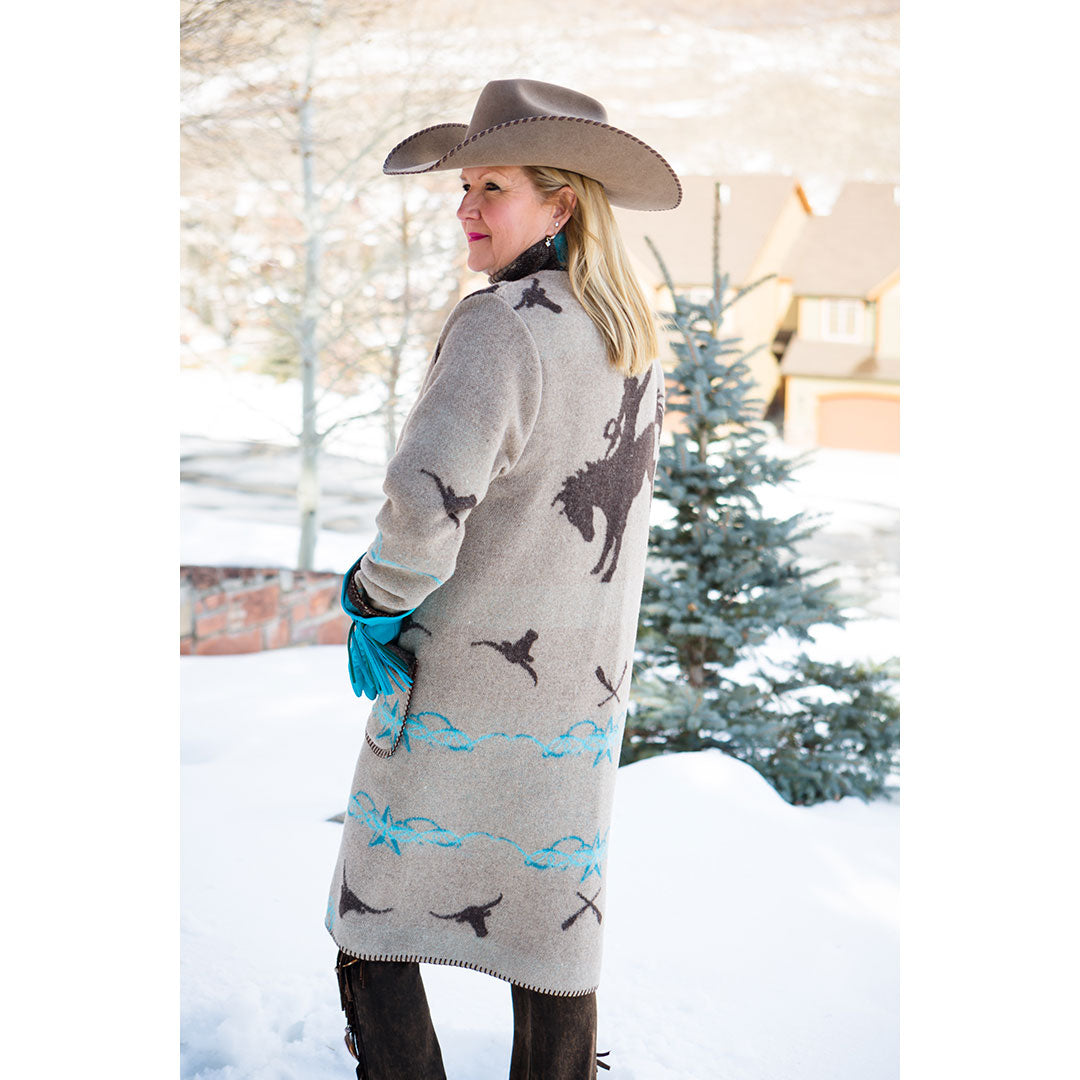 Rhonda Stark Tan Rodeo Womens Stroller Coat | Lammle's – Lammle's ...