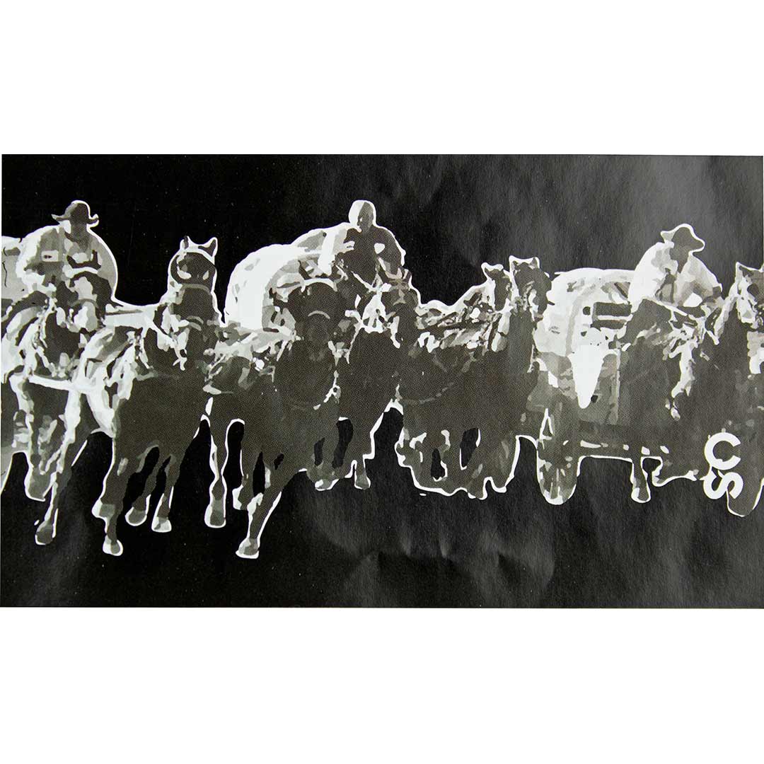 Calgary Stampede Chuckwagon Sticker | Lammle's – Lammle's Western Wear
