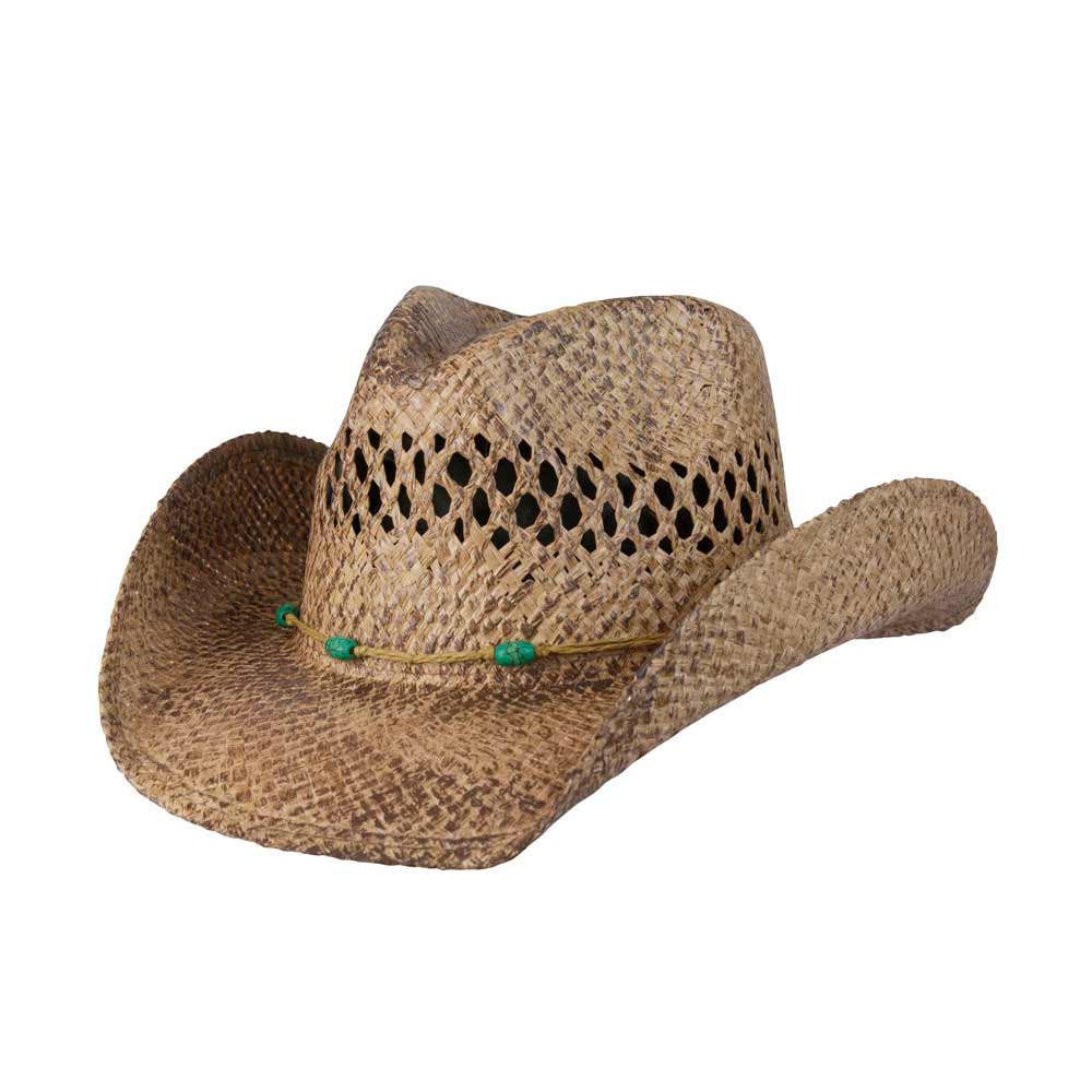 Conner Hats Turquoise Bead Straw Cowboy Hat | Lammle's – Lammle's ...