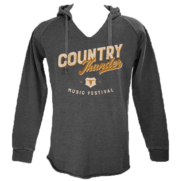 Country Thunder Women's Retro Logo Graphic Hoodie | Lammle's – Lammle's ...