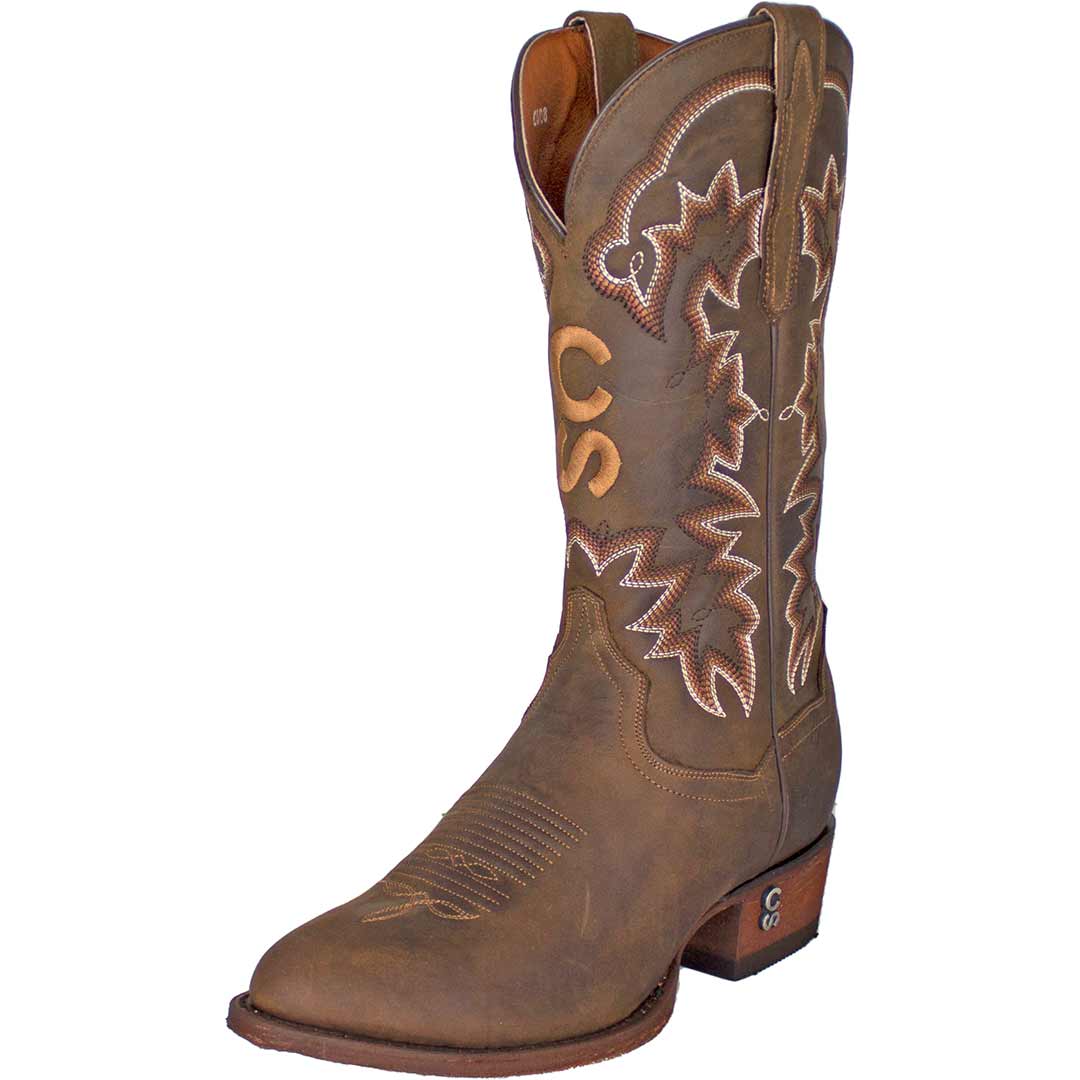 Dan Post Men's CS Stitch Round Toe Cowboy Boots | Lammle's – Lammle's ...