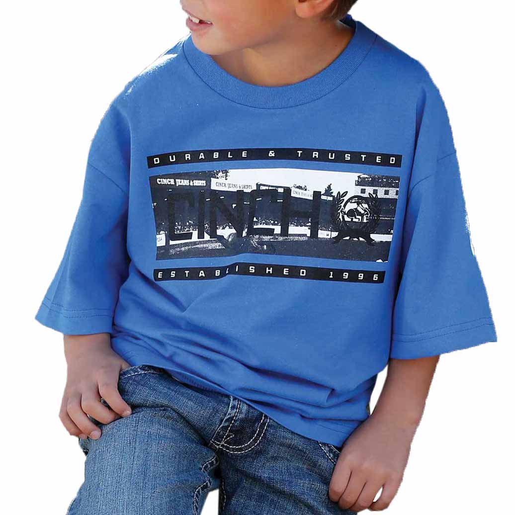 Cinch Boy's Logo Rodeo Graphic T-Shirt | Lammle's – Lammle's Western Wear