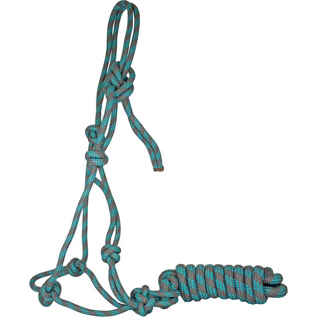 Tech Equestrian Poly Rope Halter with Lead | Lammle's – Lammle's ...