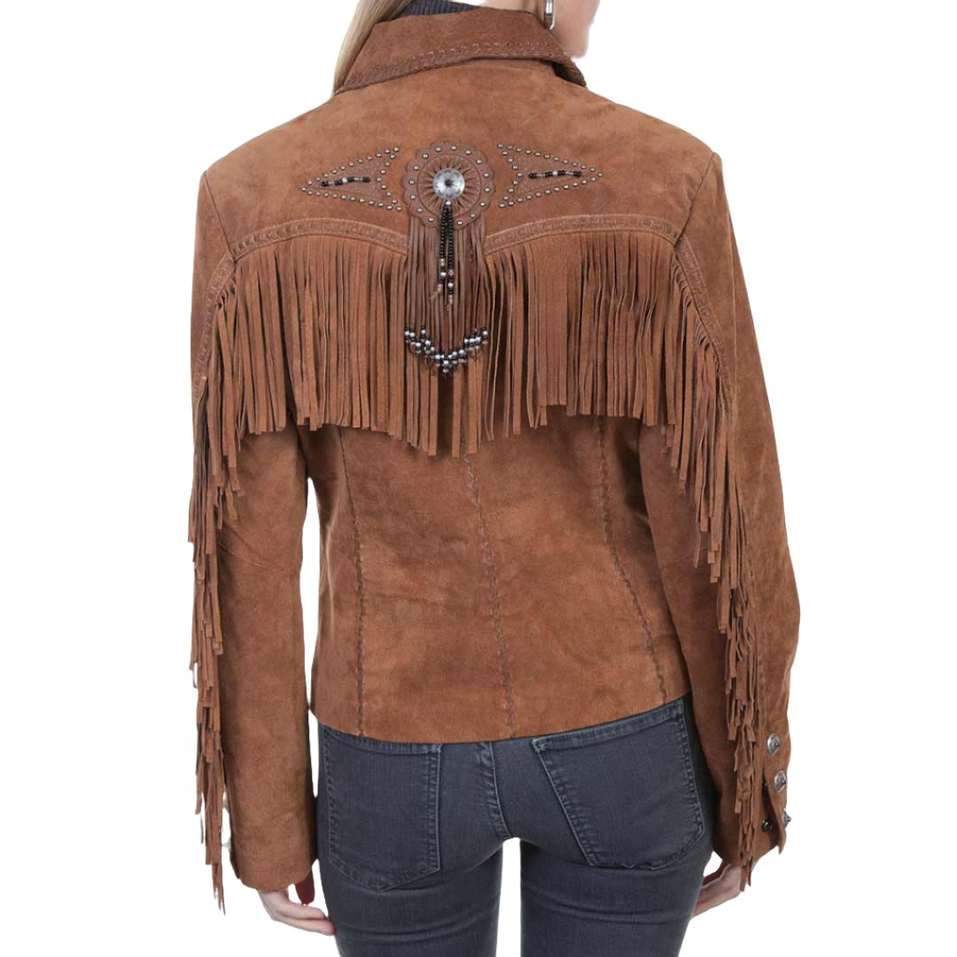 Scully Women's Beaded Fringe Suede Jacket | Lammle's – Lammle's Western ...