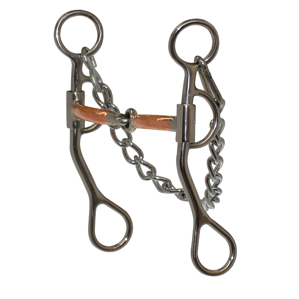 Reinsman Smooth Copper Argentine Bit | Lammle's