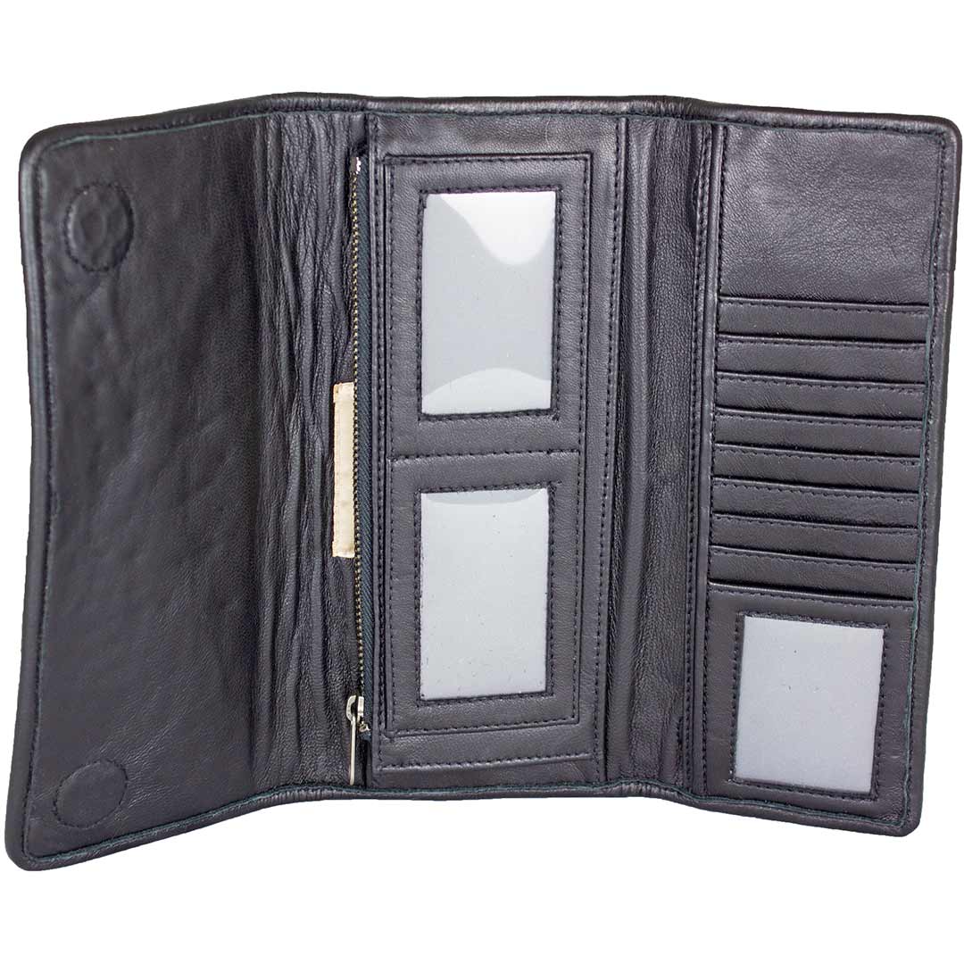 Juan Antonio Genuine Hair-On-Hide Wallet | Lammle's