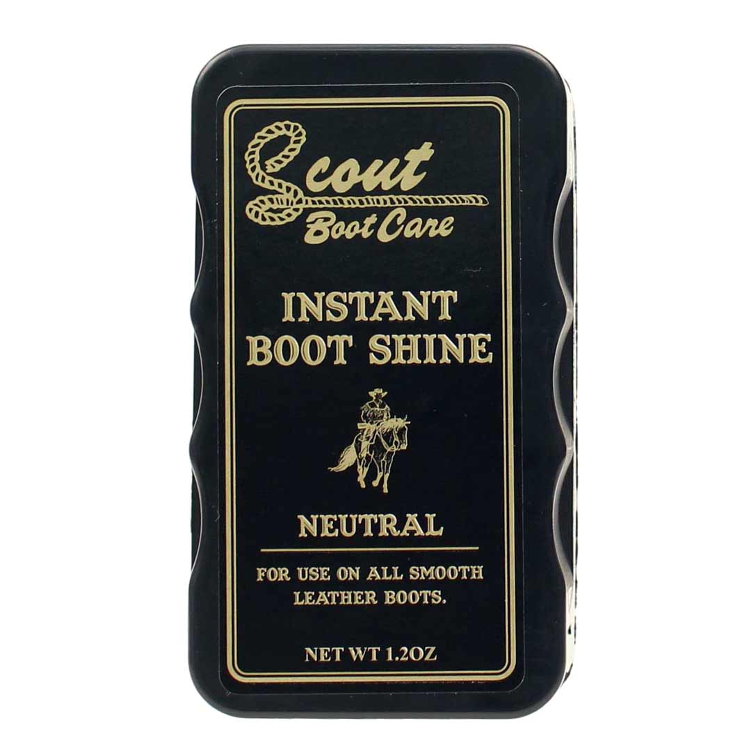 Scout Boot Care Instant Boot Shine | Lammle's – Lammle's Western Wear