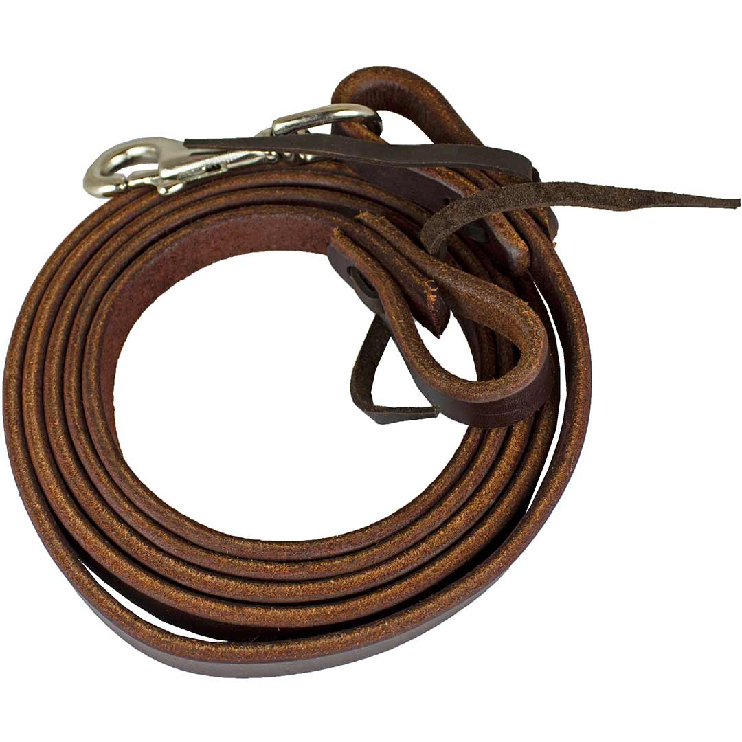 True North Trading Herman Oak Roper Reins | Lammle's – Lammle's Western ...